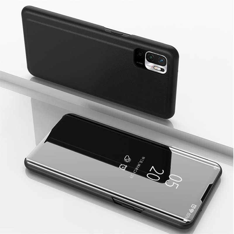 Jual Xiaomi Redmi Note 10 5G Flip Clear View Standing Cover Case Casing ...