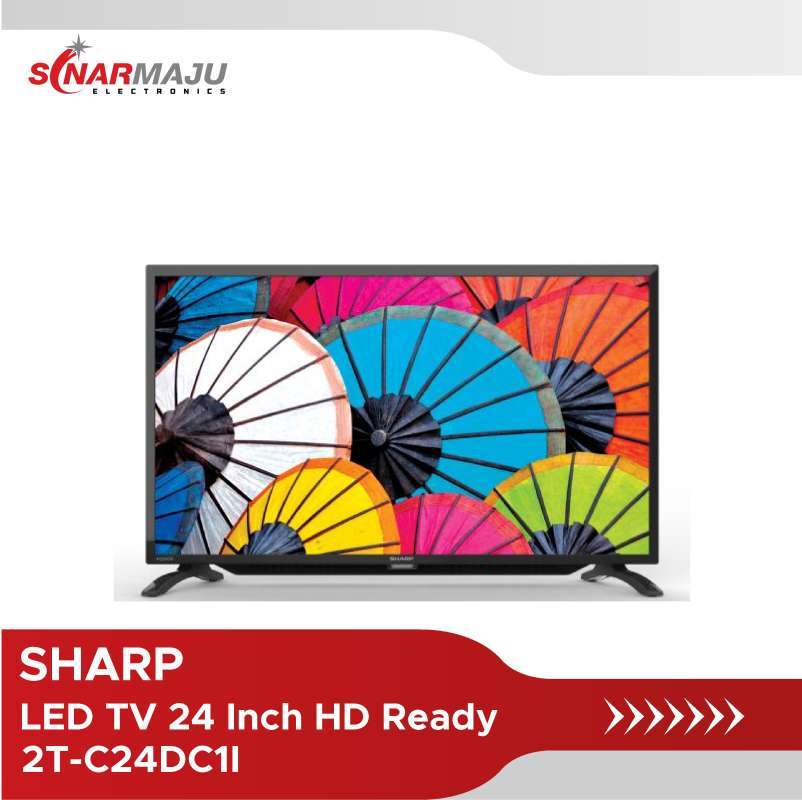 Jual LED TV 24 Inch Sharp HD Ready 2T-C24DC1I 2TC24DC1I di Seller ...
