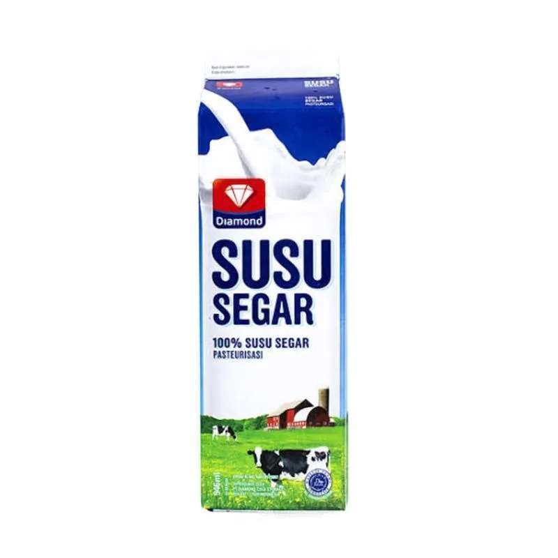 Jual Diamond fresh milk plain 946ml tta di Seller Farmers Family Gresik ...