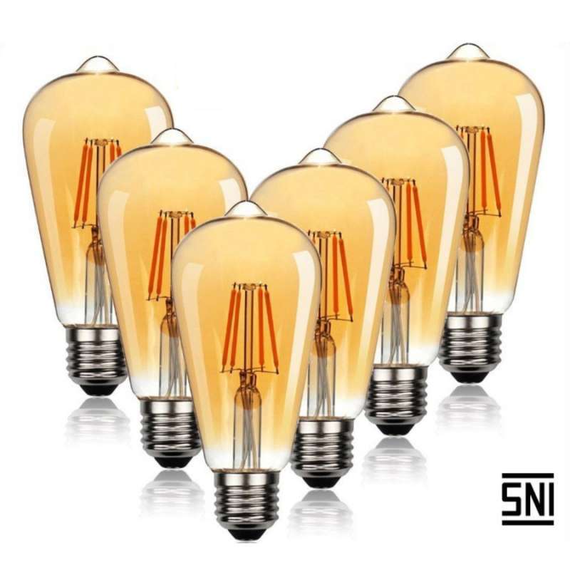 Jual Lampu Pijar 4 Watt Bohlam Filamen Warm White Lampu Gantung Caffee ...