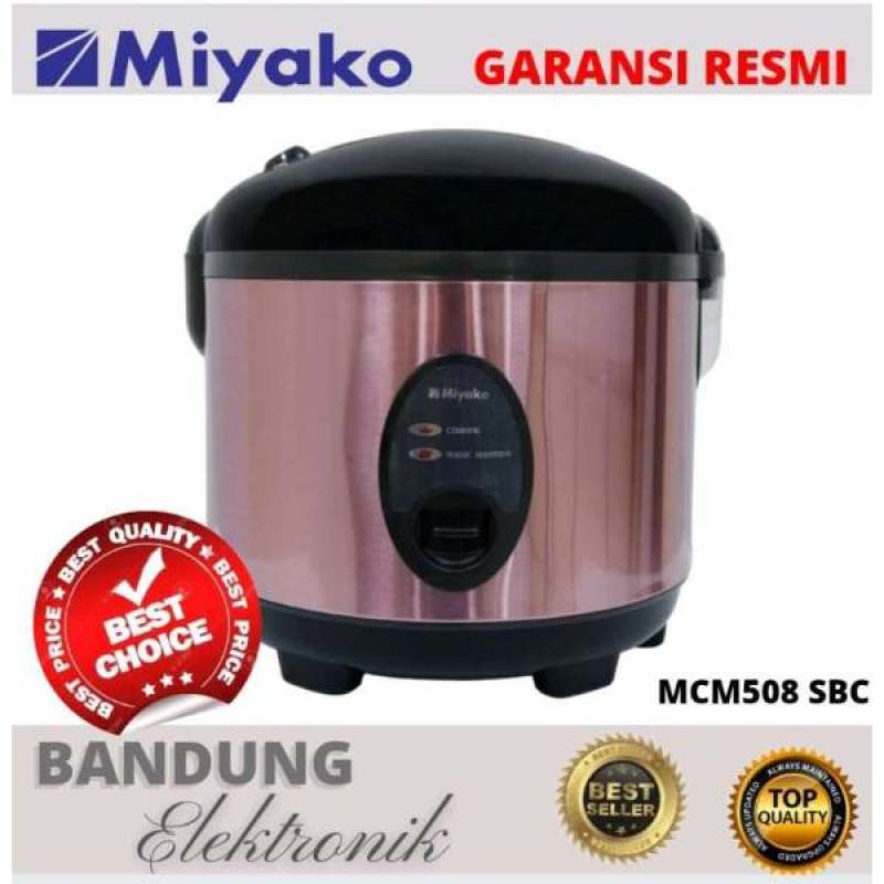 Promo Magic Com Miyako Mcm 508 Sbc Stainless 1,8 Liter Rice Cooker ...