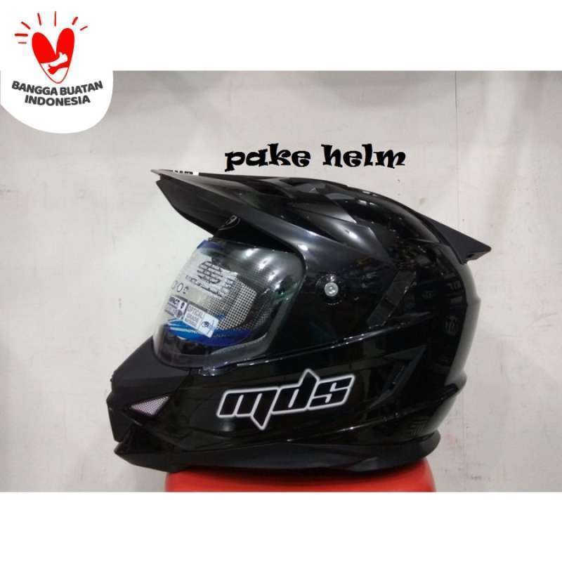 Jual MDS Super Pro Supermoto Helm - Hitam di Seller Haras voc ...