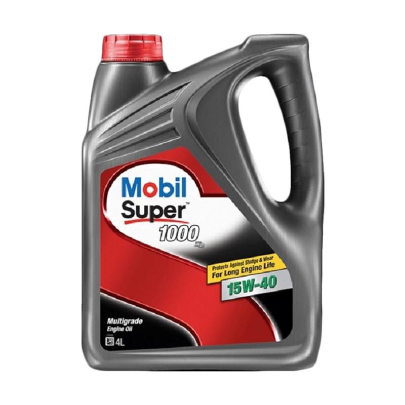 Promo Mobil Super 1000 X2 15W-40 Oli Mobil [4 Liter] Diskon 17% di ...