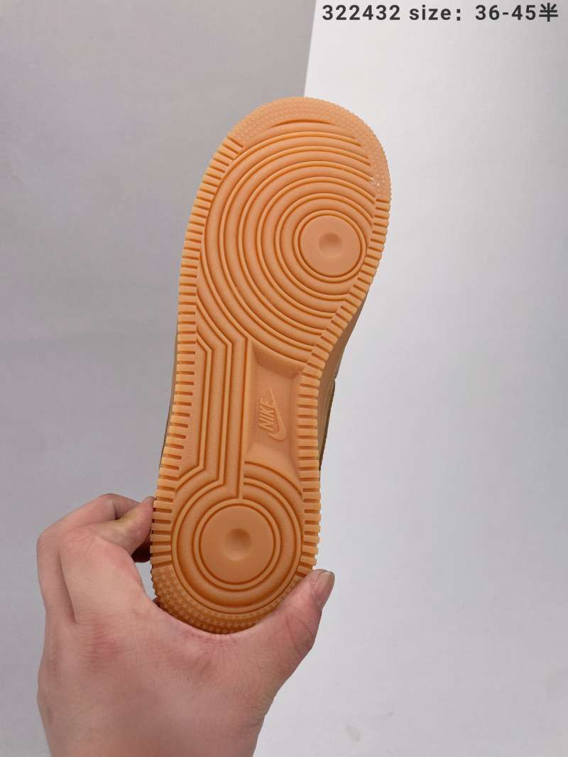 Jual Nike Air Force 1 Mid Wheat High Last Original Cardboard To Create ...