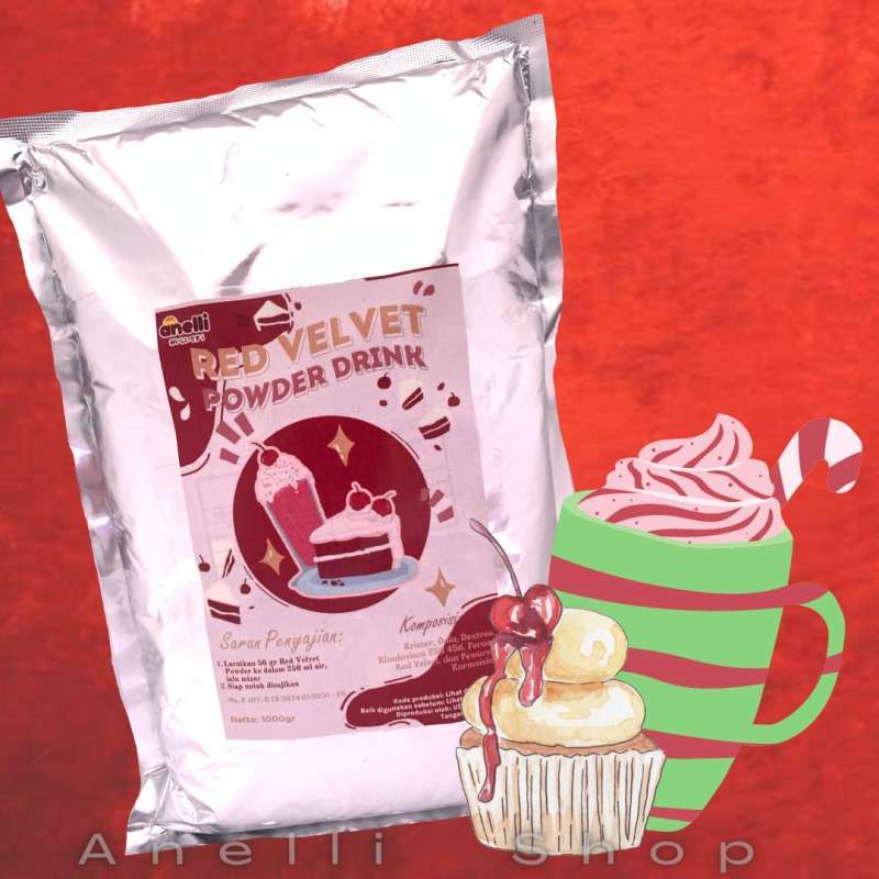 Jual Anelli Red Velvet Powder di Seller Toko Anelli Cab. Cikarang ...