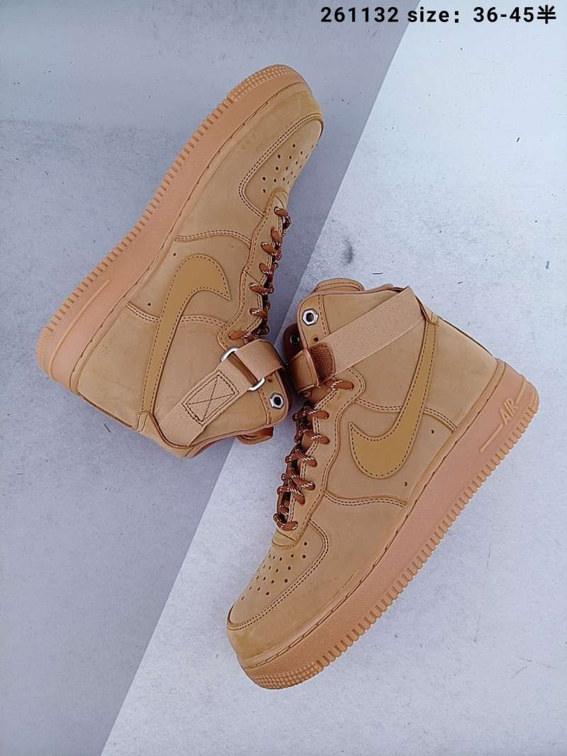 Jual Leather Nike Air Force 1 Low 07 Lv8 Quote Wheat / Flax Quot Wheat ...