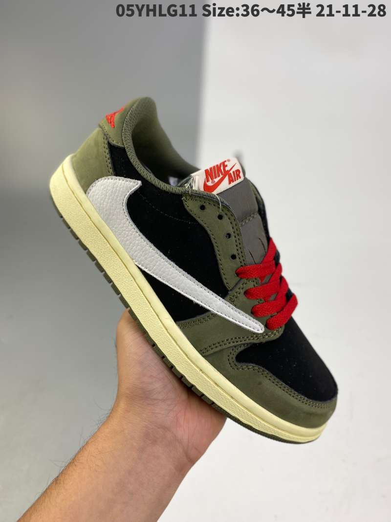 Jual Travis Scott x fragment x NIKE AIR Jordan 1 low Running sneakers ...