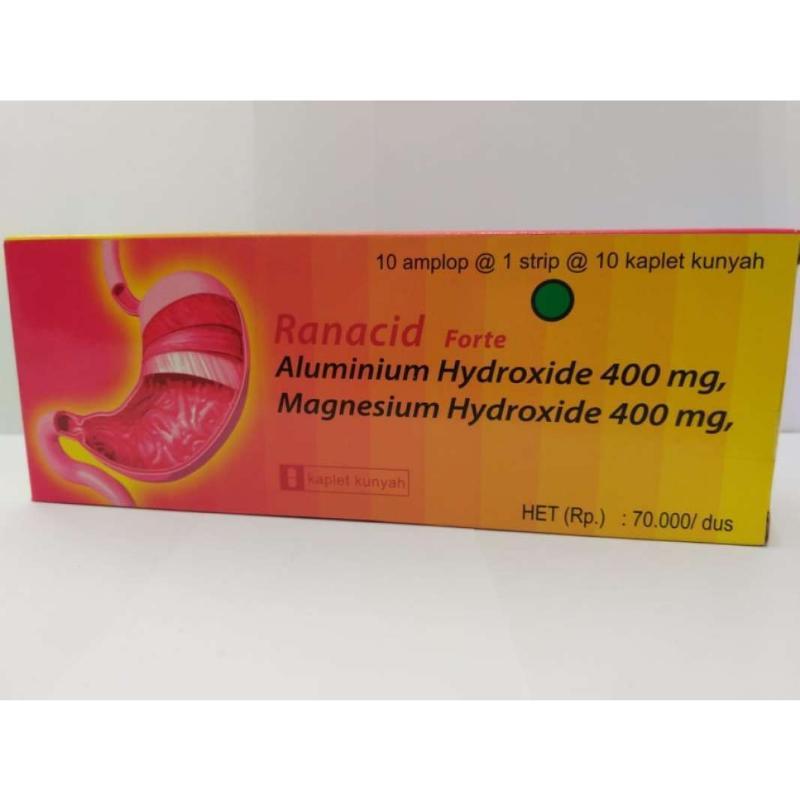Jual RANACID FORTE 10 TABLET [1 strip] di Seller G-Mart - Bintara, Kota ...