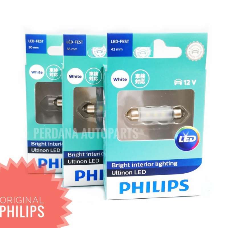 Jual BEST PROMO Bohlam PHILIPS LED Feston 30mm 12v - Bohlam Interior ...