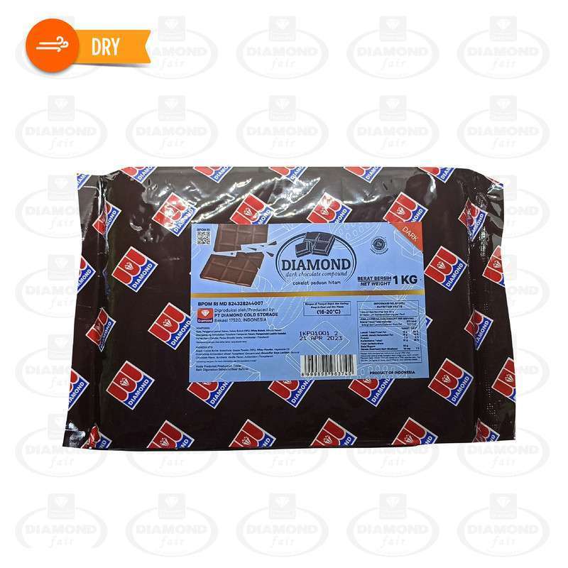 Jual DIAMOND DARK CHOCOLATE COMPOUND 1 KG di Seller Diamondfair-Mini ...