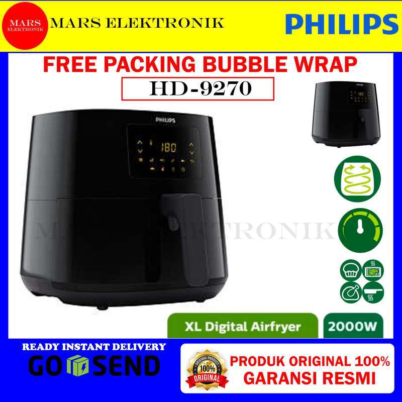 Jual PHILIPS AIR FRYER HD-9270 / XL / ESSENTIAL AIR FRYER ...