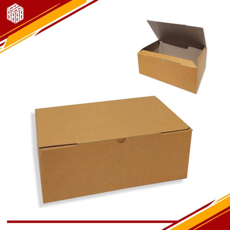 Jual Box Sepatu 32 x 20 x 12 cm Kardus/Polos/Box/Sepatu/kardus sepatu ...