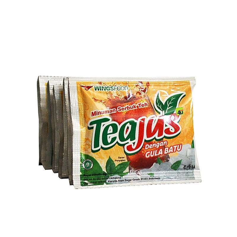 Promo Teajus Minuman Serbuk Teh Rasa GULA BATU [10 sachet] di Seller ...