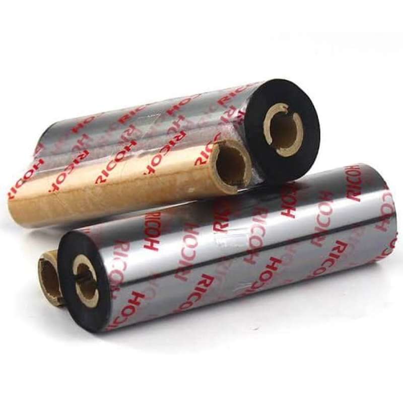 Jual Ribbon Barcode Ricoh B115w Wax 110mm X 74m Face Out Di Seller ...
