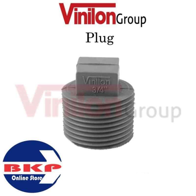 Promo PLUG 3/4 Inch PVC VINILON (AW) / Fitting PVC / Plug Vinilon ...
