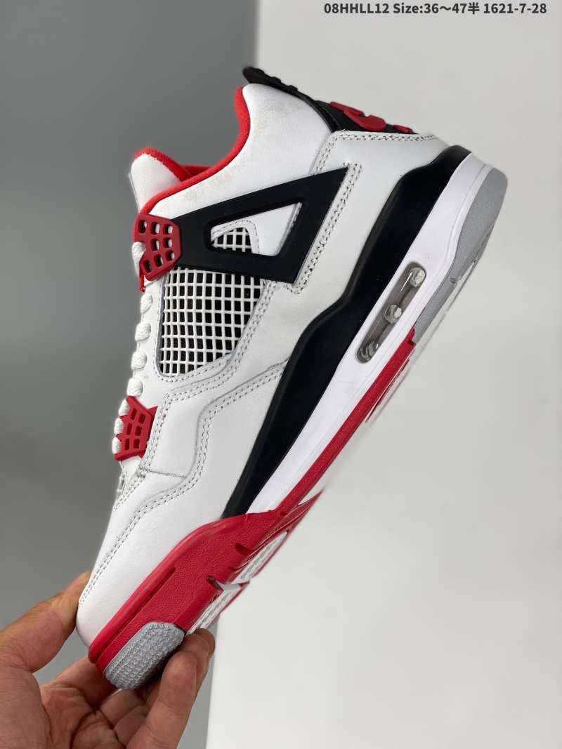 Jual NIKE air jordan 4 retro fire red white red aj4 Jordan 4th ...