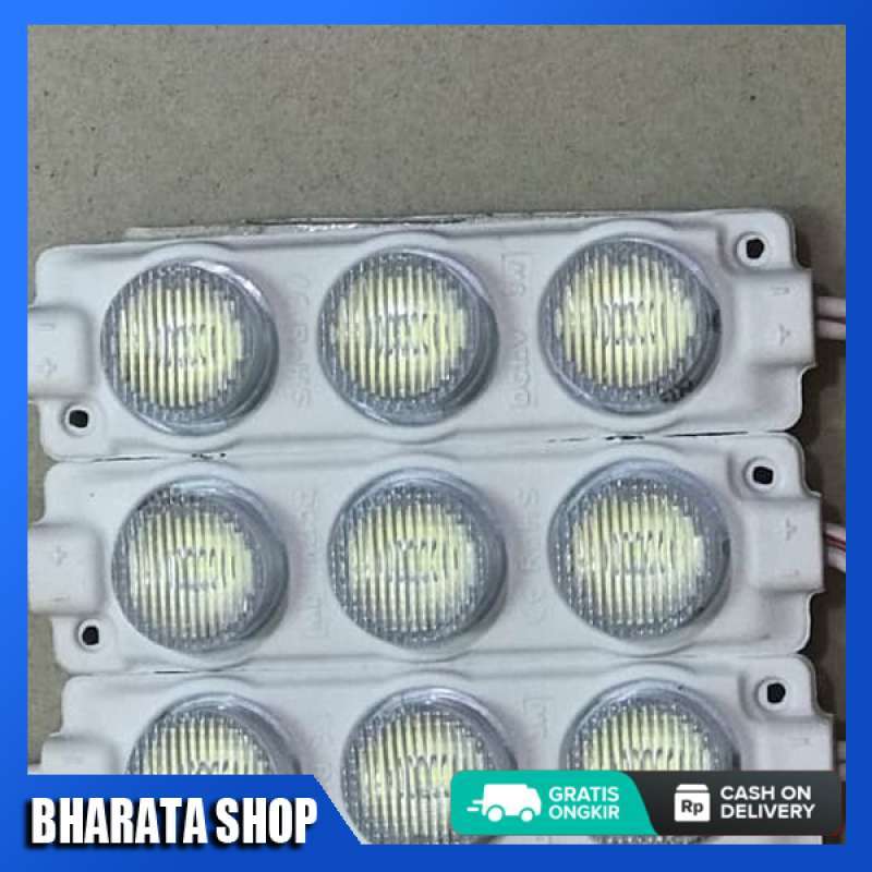 Jual LAMPU LED MODULE 3 WATT 24 VOLT / LED MODUL 3 MATA BESAR 3 WATT 24 VOLT BHARATA SHOP di ...