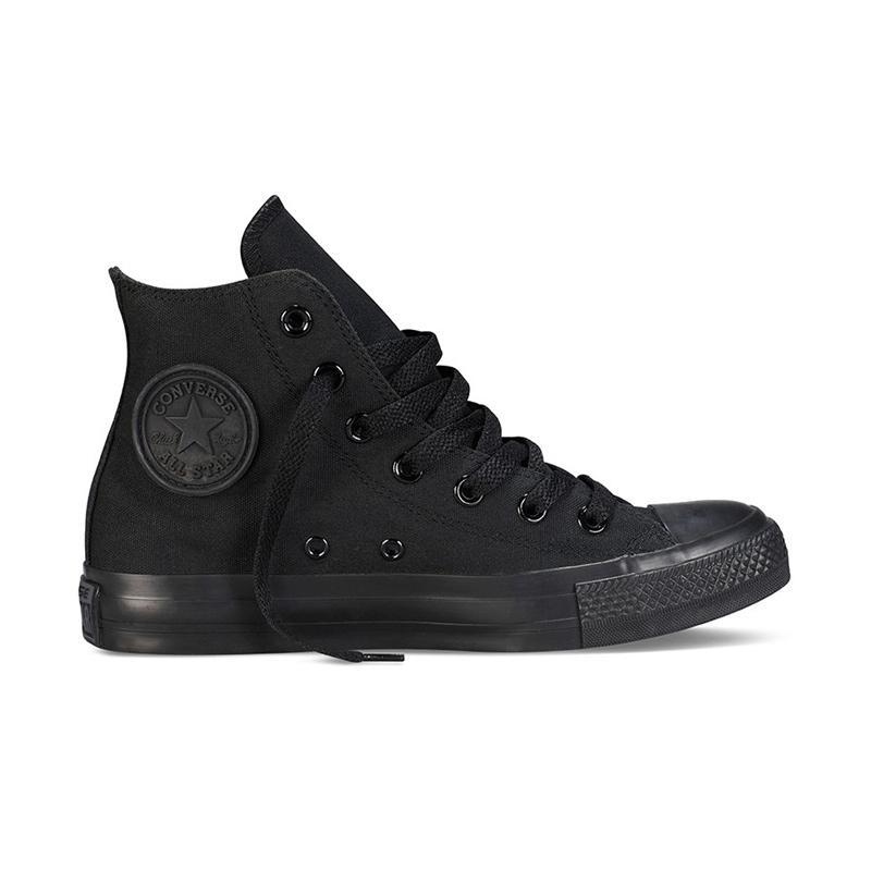 Jual Converse All Star Full Black High Sepatu Sneakers Pria di Seller ...