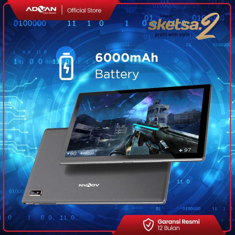 Jual Advan Tab Sketsa 2 Tiger T310 4gb / 64gb 10 Inch Android 11 ...