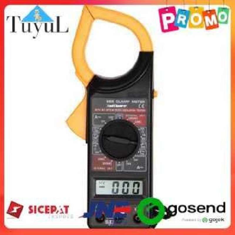 Jual Pengukur DC AC Digital Clamp Multimeter/Tang Amper /Ampere di ...