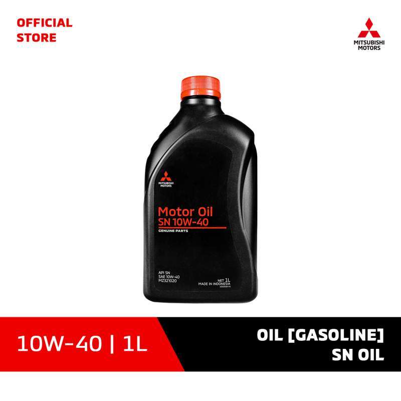 Promo [MMGO] Mitsubishi Motors Genuine Oil [Gasoline] 10W-40 SN Oli 1L ...