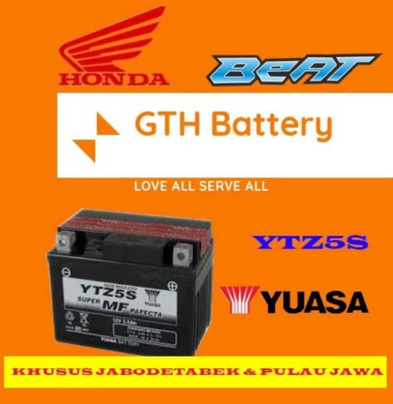 Harga Accu Yuasa Honda Beat 💯 Terbaru, Spesifikasi, & Kredit Januari 2026
