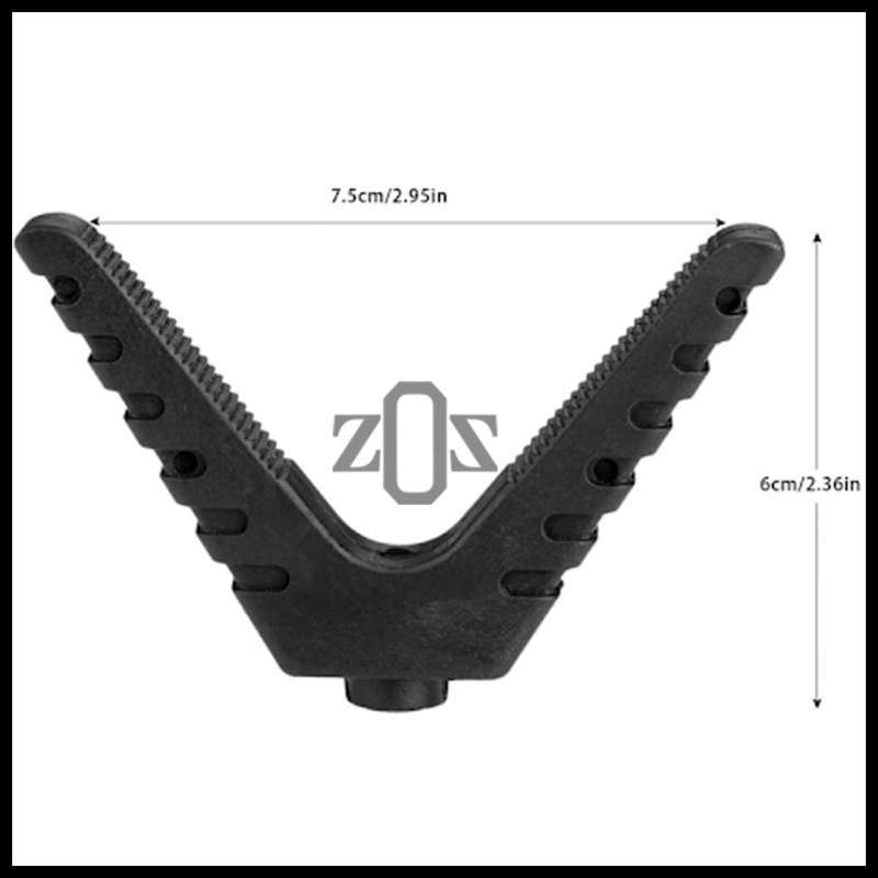 Jual Bracket Holder Rest Shaped V Stik Stick Tripod Gun Rifle Outdoor ...