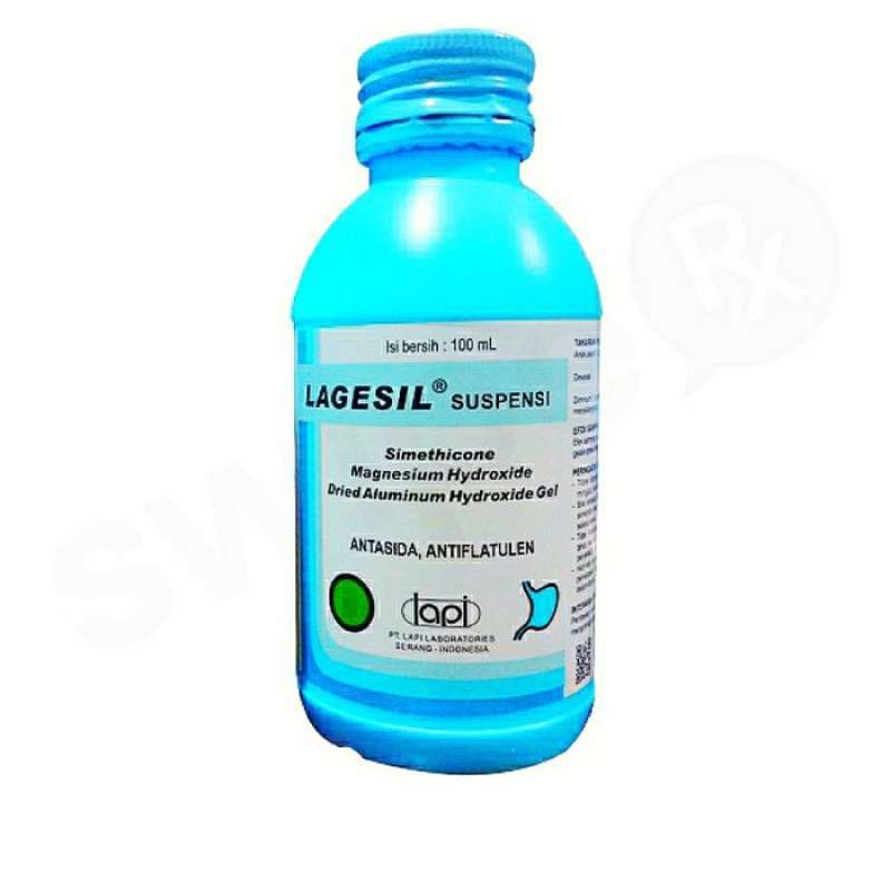 Promo Lagesil Lagecil Sirup 100 ml Obat sakit maag, tukak lambung Obat Lagesil Sirup 100ml ...