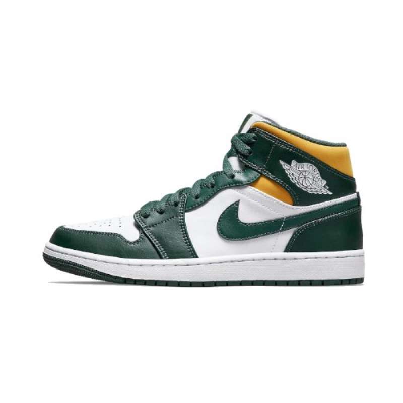 Promo NIKE Air Jordan 1 Mid Seattle Sonics - 10 Diskon 3% di Seller ...