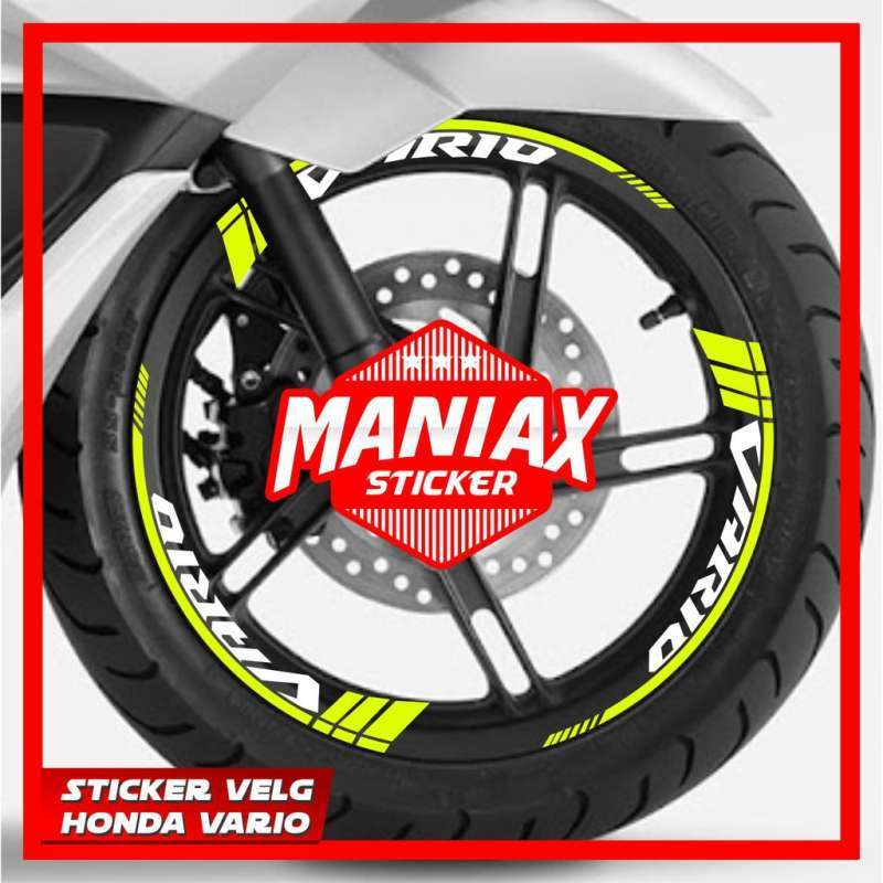 Jual Sticker velg motor vario list velg honda vario 125-150 di Seller ...