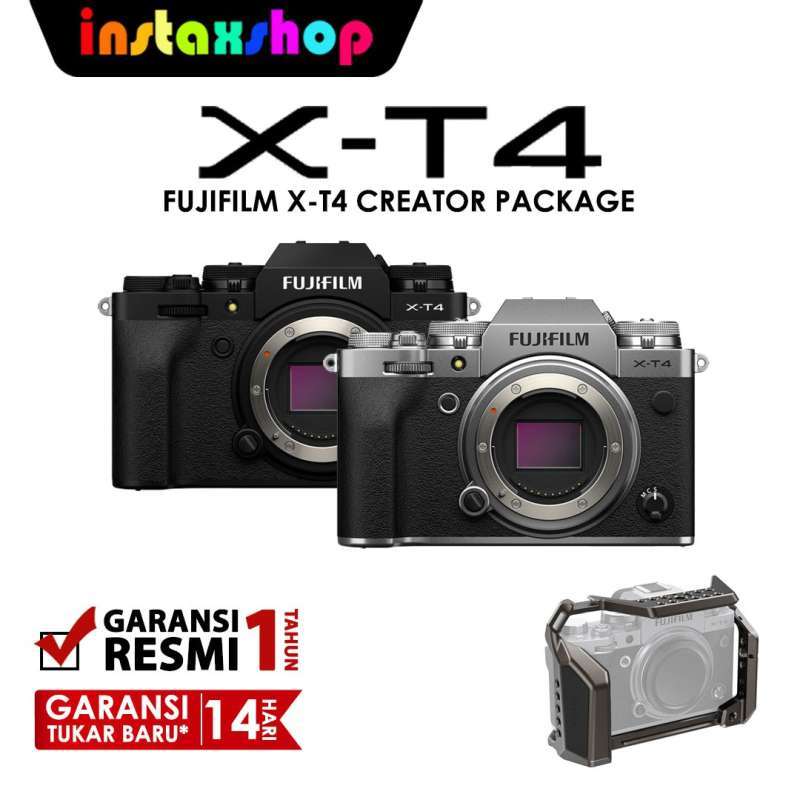 Promo Fujifilm X-T4 XT4 Creator Package Body Only + Smallrig Cage ...