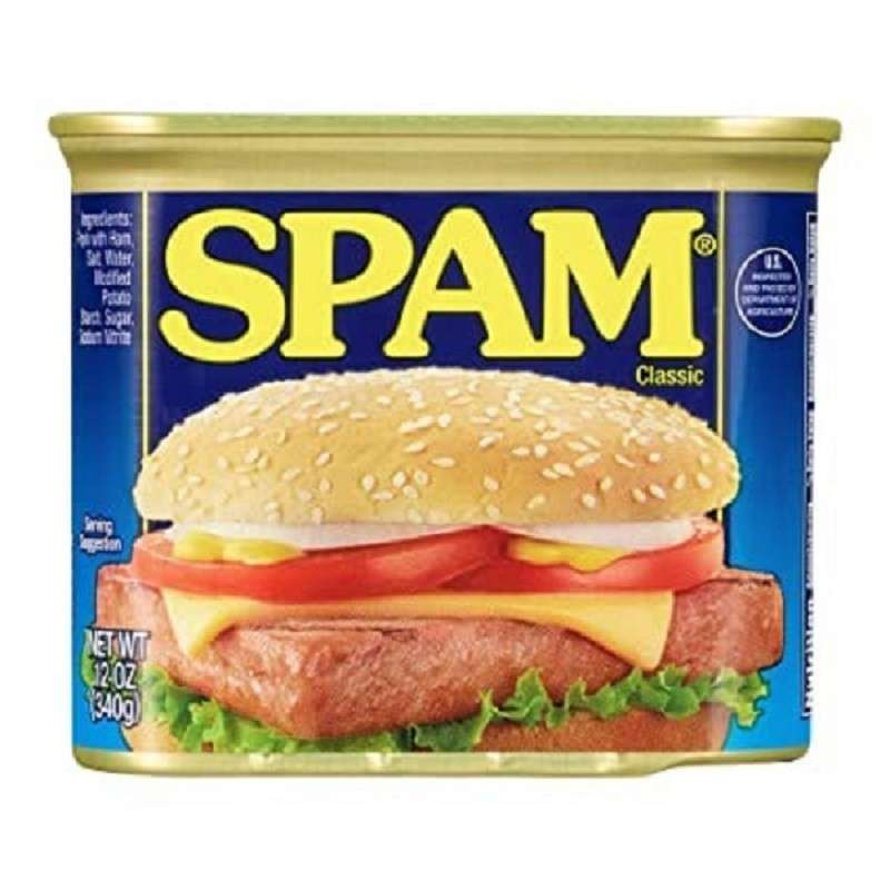 Promo SPAM Classic Pork Luncheon 340g - Daging Babi Deli Kaleng Rasa ...