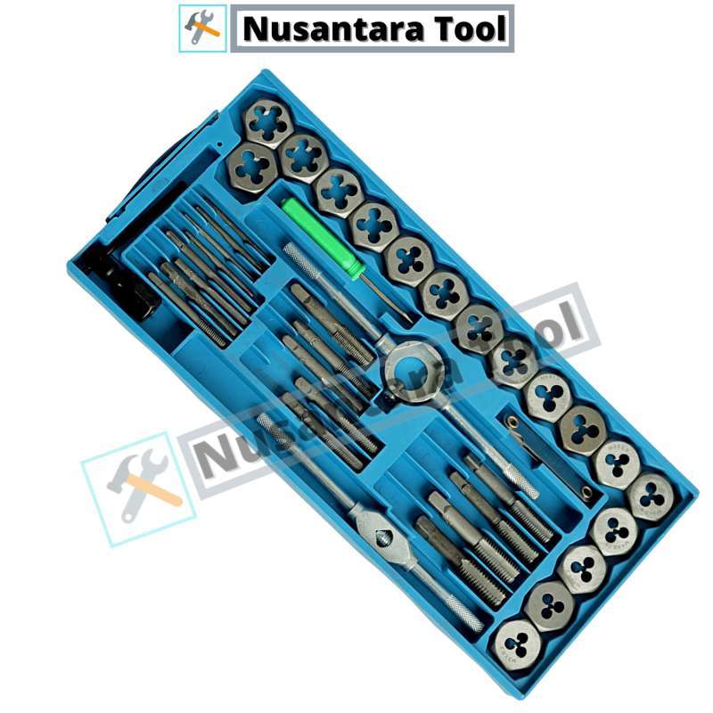 Promo Tap Snei Set 40pcs Zeki /alat Pembuat Drat Baut Dan Mur Drat ...