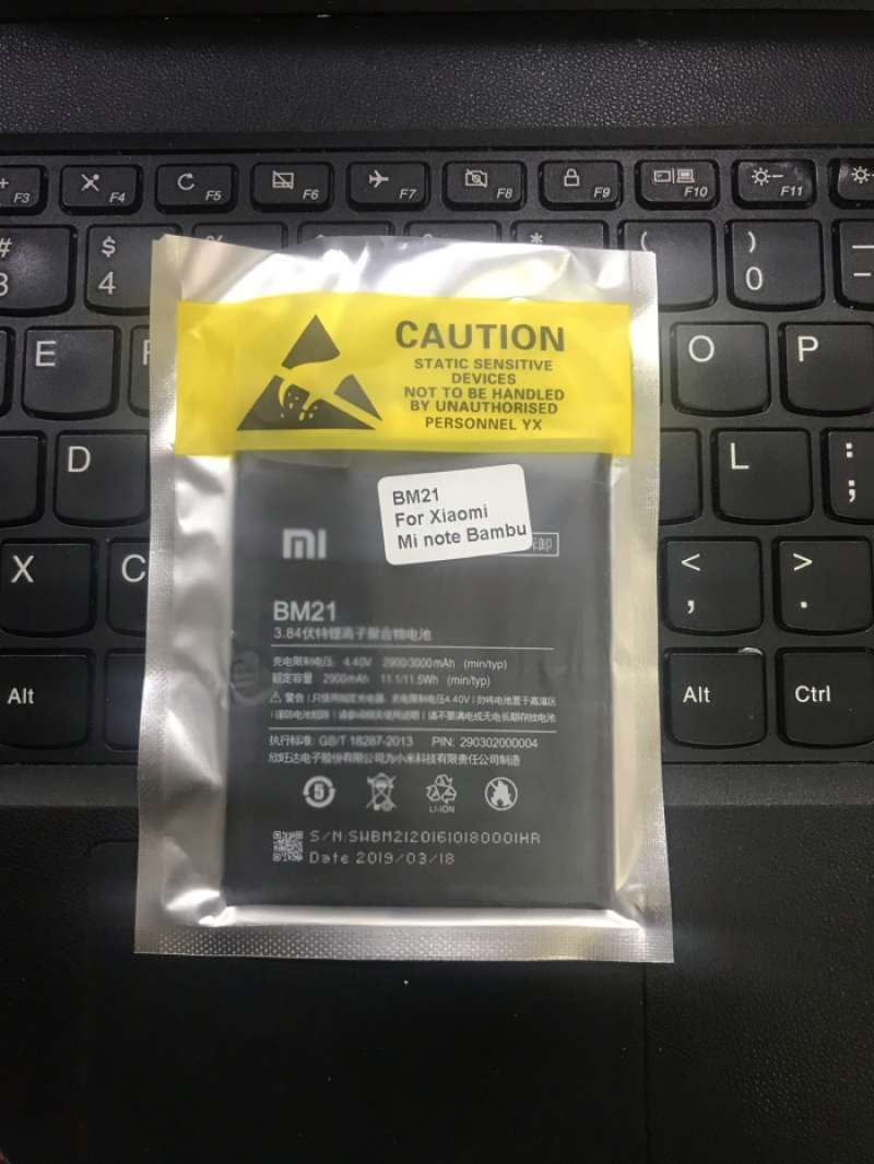 Jual Battery Xiaomi BM-21 ORI / Baterai Mi note Bambu di Seller Maju ...