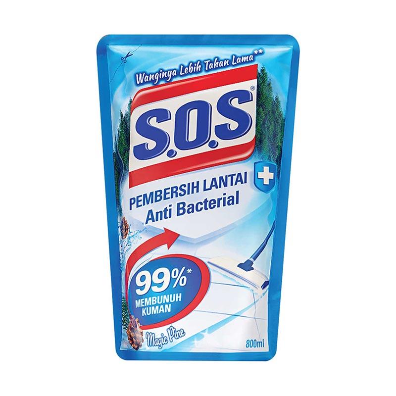 Jual Sos Magic Pine Pembersih Lantai [800 Ml/ Refill] Di Seller ...