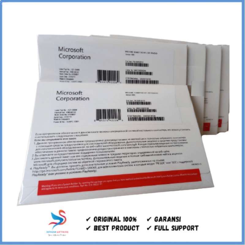 Promo Windows 10 Home OEM DVD Fullpack Diskon 7% di Seller Juragan ...
