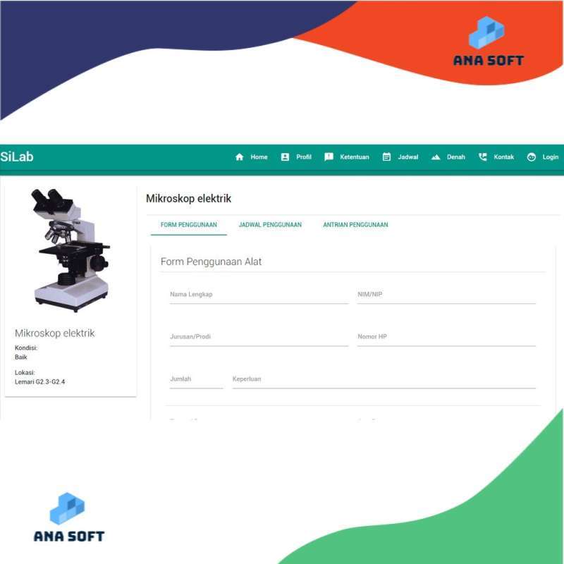 Promo Software Sistem Informasi Laboratorium Peminjaman Alat ...