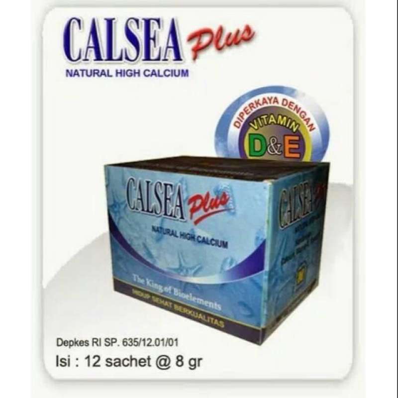 Jual Calsea Plus Suplemen Kalsium Tubuh Alami di Seller Revita Store ...
