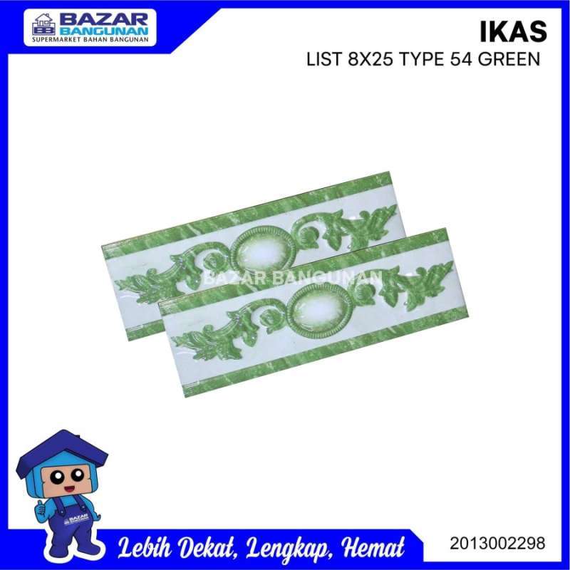 Jual Ikas - Plint Plin List Lis Dinding / Wall Tile 54 Keramik 8X25 ...