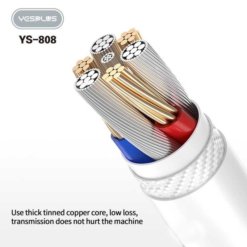 Jual Yesplus Kabel Data Ys-808 Usb Type-c To Type-c Pd 20w Original ...