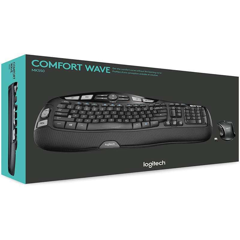 Promo LOGITECH KEYBOARD WIRELESS MK 550 STARMART Diskon 32% di Seller ...
