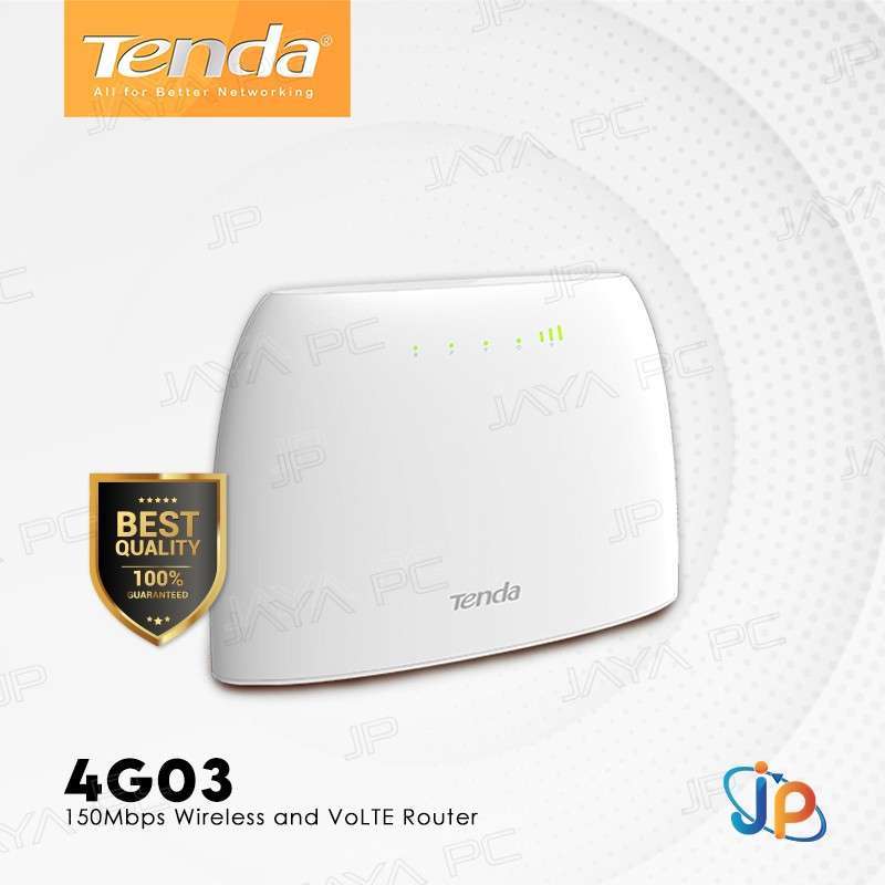 Promo Tenda 4G03 N300 4G-03 Modem Router Wifi 4G LTE Unlock All ...