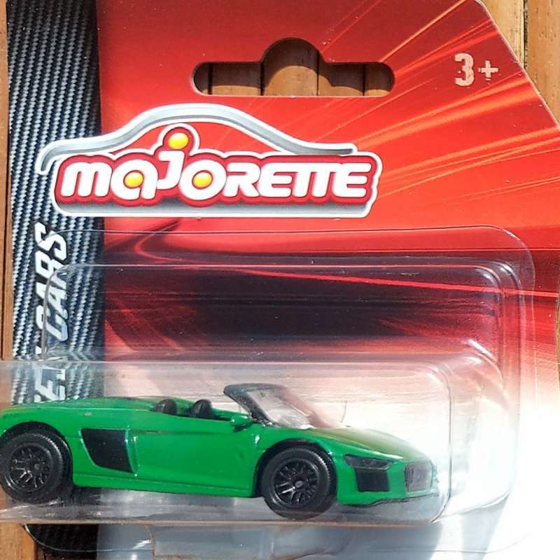 Jual MAJORETTE AUDI R8 HIJAU CONVERTIBLE - SPORT SKALA 1/64 ORIGINAL ...