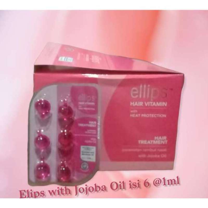 Jual Ellips Hair Vitamin Elips Vitamin Rambut Sachet Isi 6 Capsul ...