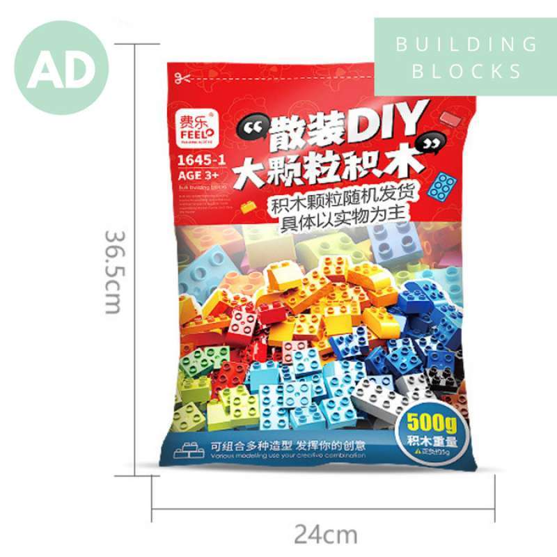 Promo Lego Diy Block / Balok Besar / Lego Duplo / Lego Bricks - Kotak ...