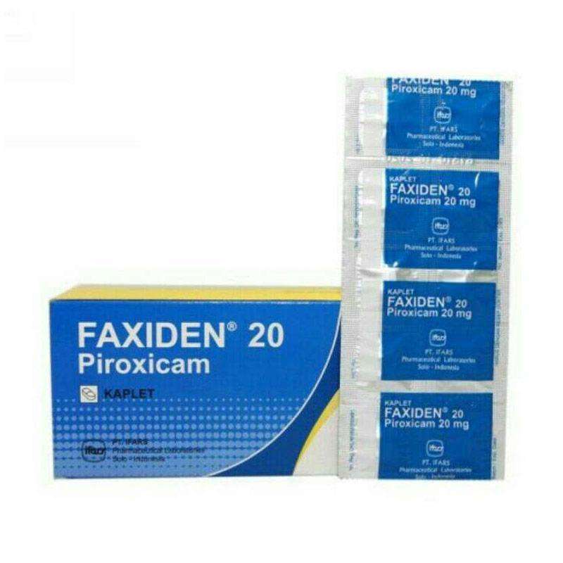 Jual FAXIDEN 20MG 1 STRIP 10 TAB di Seller Apotek Pelita Farma Official ...