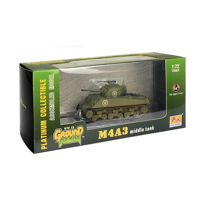 Jual Easy Model Tank M4A3E Sherman Diecast [1:72] di Seller Tabebuya ...