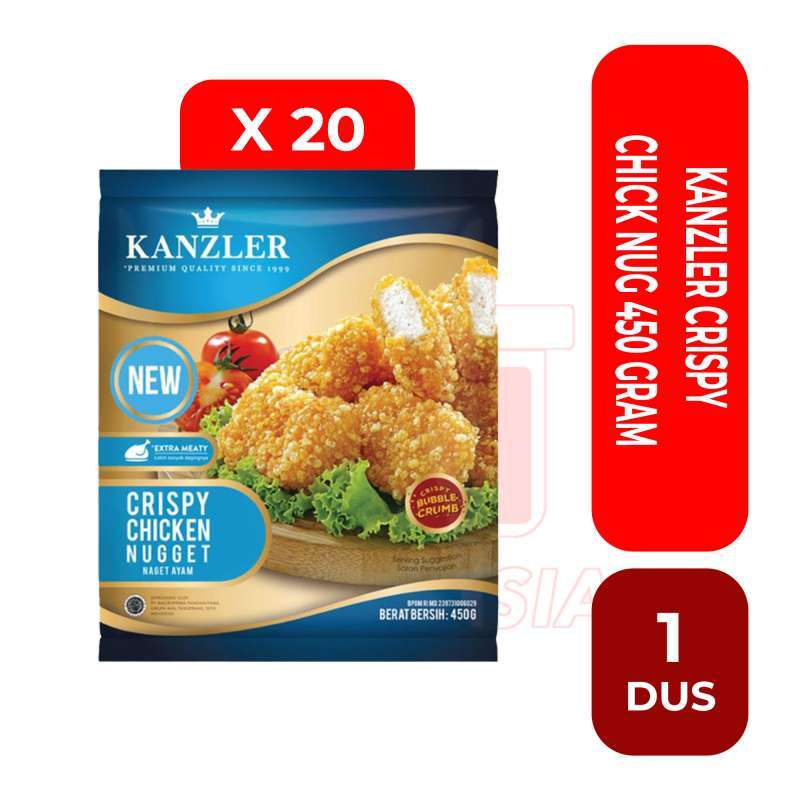 Jual KANZLER CRISPY CHICK NUG 1 DUS (20X450G) di Seller Toko Asia ...