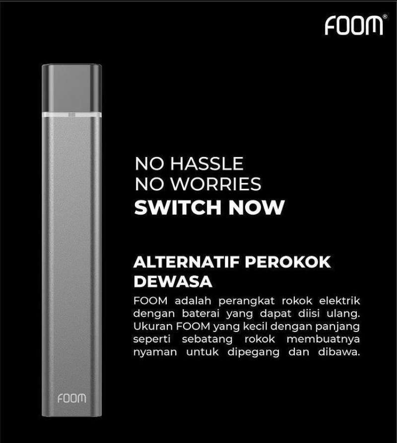 Jual Foom Stick Device 100% Authentic By Foom Lab - Foom Pod Stick Pod ...