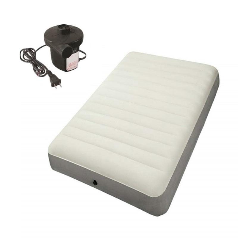 Jual Intex Dura Beam Double Kasur Angin with Pompa Listrik dan Repair ...